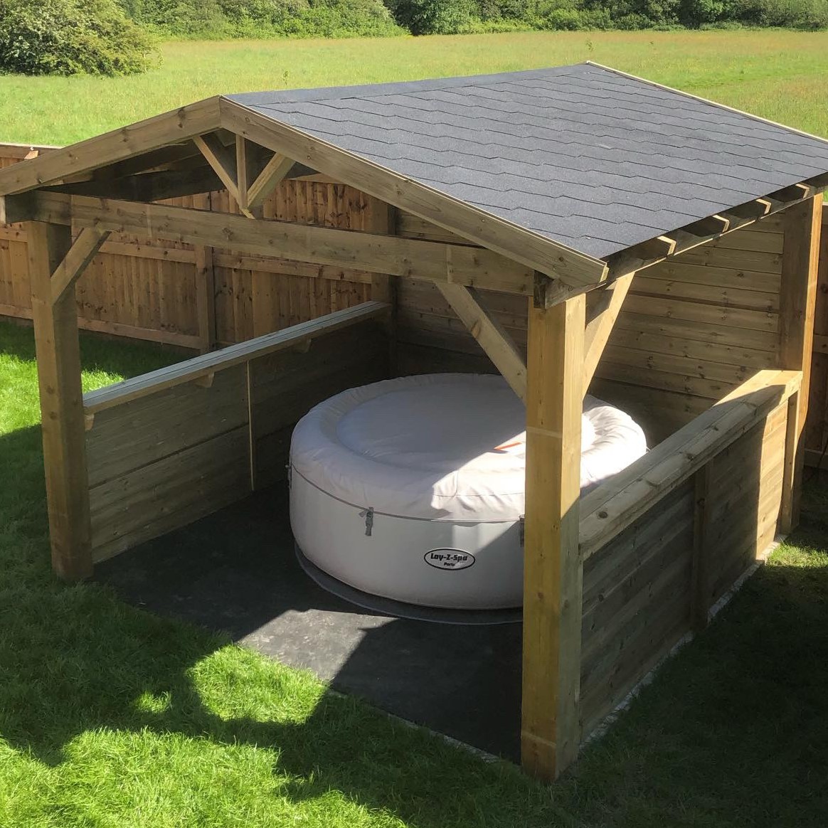 PRIVACY WOODEN SIDE PANELS - Direct Garden Structures