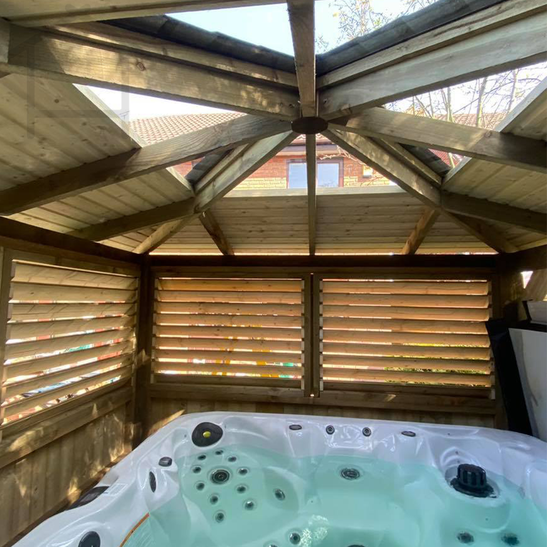 LOUVERED SIDE PANELS - Direct Garden Structures